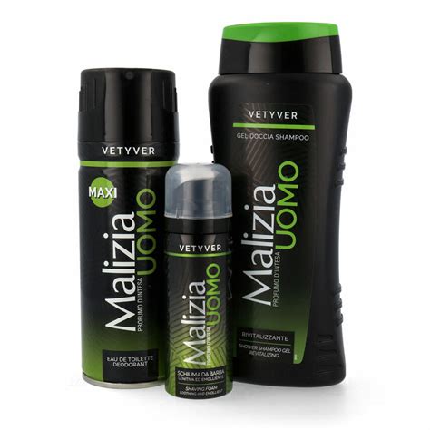 Malizia Uomo Vetyver T Set