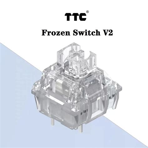 Ttc Frozen Switch V2 คีย์บอร์ดแบบกลไก Silent Mute Linear Switch 39g 3
