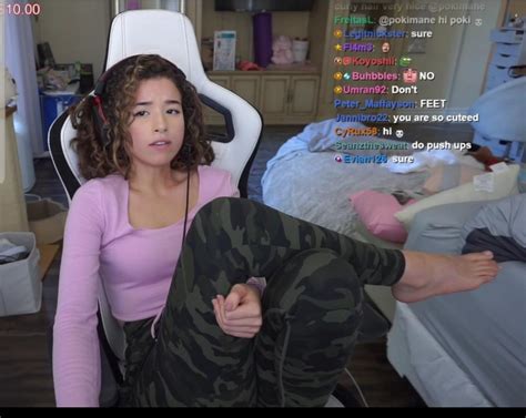 Pokimane Feet