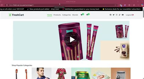 React Reactjs Frontenddevelopment Ecommerce Formik Reactrouter Apis Ahmed Hesham 12