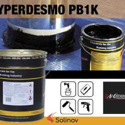 PB1K HYPERDESMO résine d étanchéité polyuréthane fondation jardinière