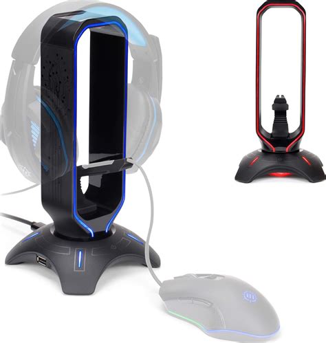 Vertux Tilted Nation RGB Headset Stand And Gaming Headphone Display