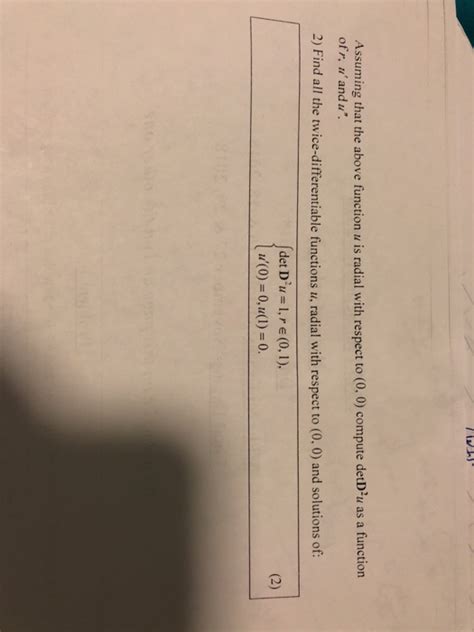 Solved Problem 2 A Function Fof Two Real Variables R And Y