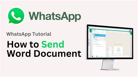 How To Send Word Document On WhatsApp From PC 2024 YouTube