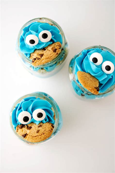 Cookie Monster Cake Jars Princess Pinky Girl