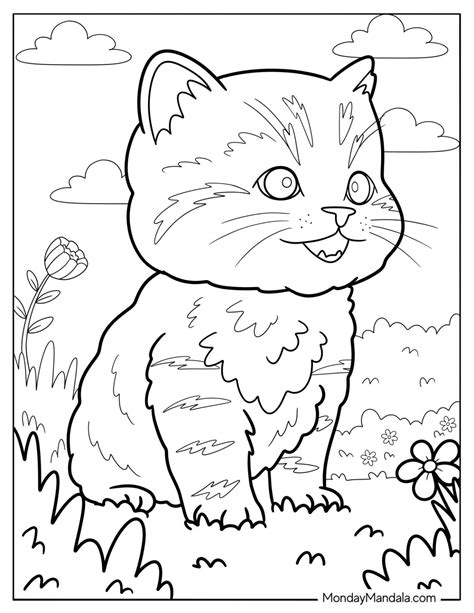 51 Kitten Coloring Pages Free Pdf Printables