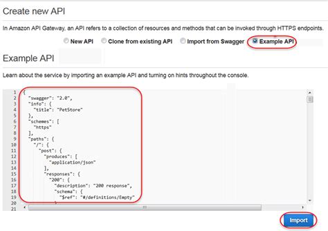 amazon api gateway now supports swagger definition import infoq