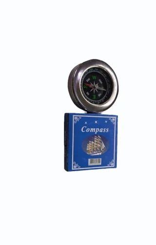 Stainless Steel Black Compass Box For Laboratory Size Diameter 3inch