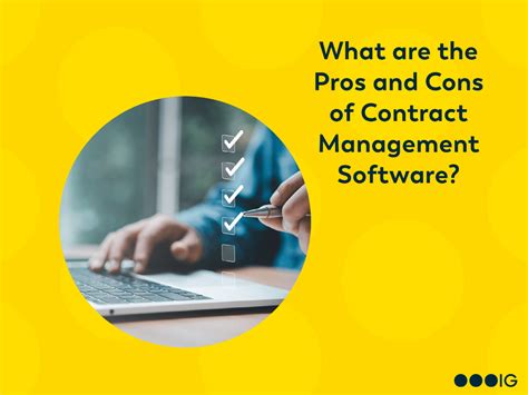 What Are The Pros And Cons Of Contract Management Software