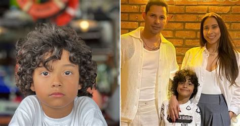 Leoni Torres e Yuliet Cruz celebram os 7 anos de seu filho Samuel És