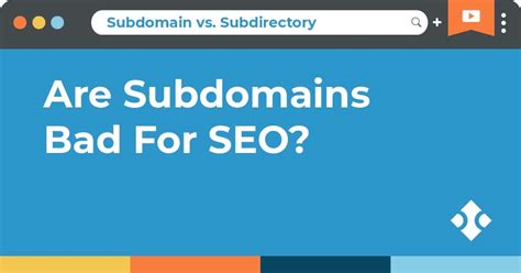 Differences Of Subdomains Subdirectories Blue Compass