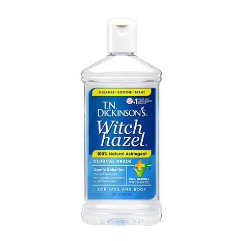 Tn Dickinsons Witch Hazel 100 Natural Astringent For
