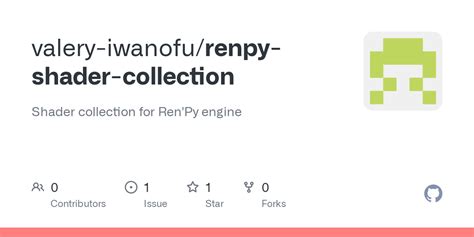 Github Valery Iwanofu Renpy Shader Collection Shader Collection For
