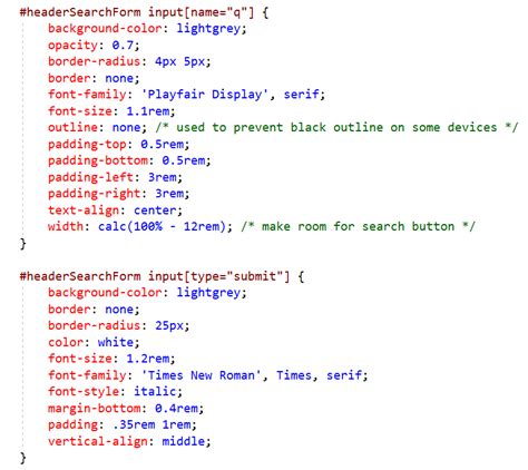 creating a search bar in html and css at jessica goza blog