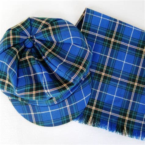 Vintage Nova Scotia Tartan Plaid Hat And By Fancyluckycouturier