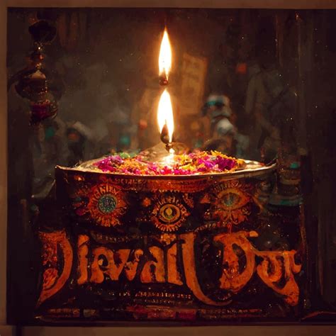 Premium Photo Happy Diwali Indian Festival Background With Candles