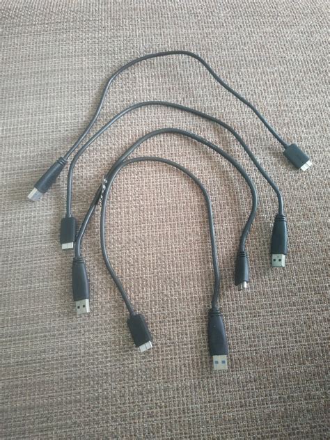 Free External Hard Disk Cables X 4 Computers And Tech Parts