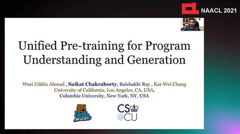 Underline Unified Pre Training For Program Understanding And Generation