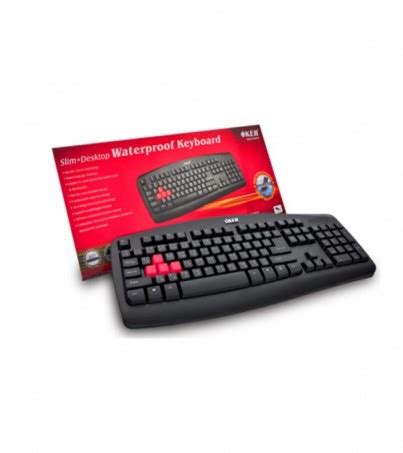 OKER USB Keyboard KB 758 Black SuperTstore
