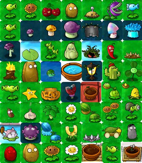 Plants Vs Zombies Personajes Todos Imagui