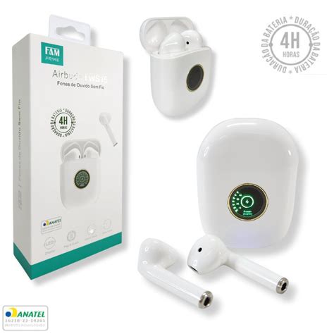 Fone De Ouvido Bluetooth Airbuds Fam Tws Fam