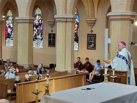 Photos Four Bishops Offer Mass In Hermann The Catholic Missourian