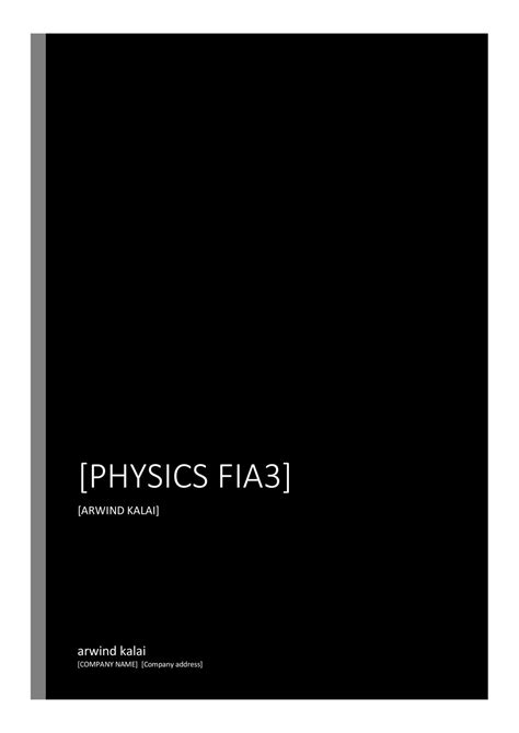 Gravity Physics Year 11 Qce Thinkswap