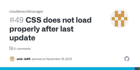 CSS Does Not Load Properly After Last Update Issue 49 Cloudlena S3manager GitHub