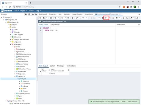 postgresql 기본 테스트 psql 꿈을 향하여 질주하기