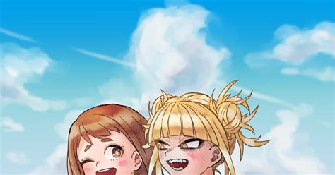 イラスト お茶子ちゃんとトガちゃん（捏造） 飾りかぼちゃのイラスト Pixiv
