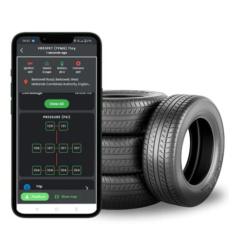 Tyre Pressure Monitoring System London Real Time Alerts