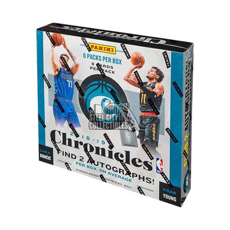 2018 19 Panini Chronicles Basketball Hobby Box Steel City Collectibles