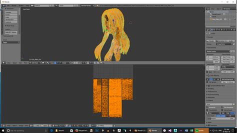 Polygon Hair In Blender Using Bezier Curves Blender Stack Exchange