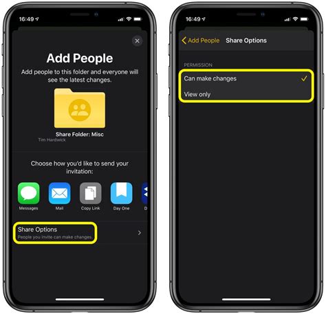 How To Share Folders In The Ios Notes App Macrumors