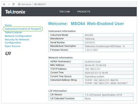 Working Remotely With Tektronix Oscilloscopes Tektronix