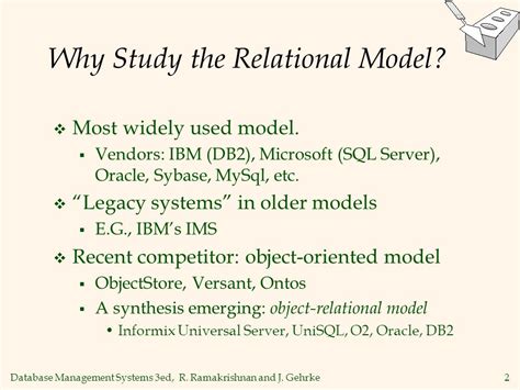 Database Management Systems 3ed R Ramakrishnan And J Gehrke1 The
