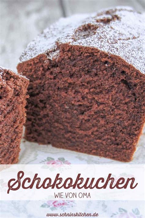 Klassischer Schokoladenkuchen Einfach Aber Einfach Lecker Schnins