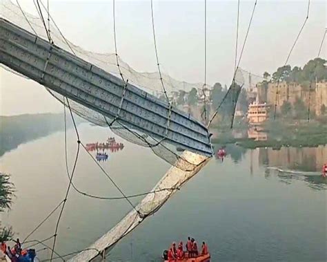 Morbi Bridge Tragedy Gujarat Hc Issues Notice To Maintenance Firm
