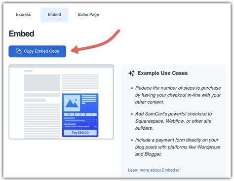 Checkout Anywhere Samcart Knowledge Base