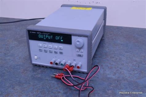 Shop Agilent E3631a Triple Output Dc Power Supply 0 6v 5a 0 25v 1a Backed By A 1 Year
