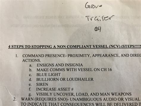 USCG Tac Crew Flashcards Quizlet