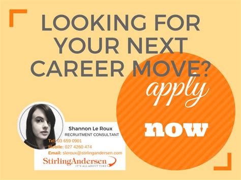 Looking For Your Next Career Move Ppt