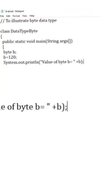 To Illustrate Byte Data Type Full Video Youtubekq9vmfhlwxa Youtube