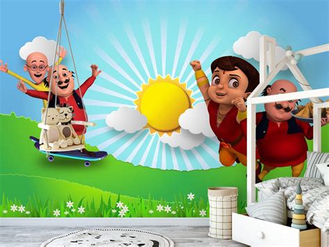 Motu Patlu Wallpaper For Wall Myindianthings