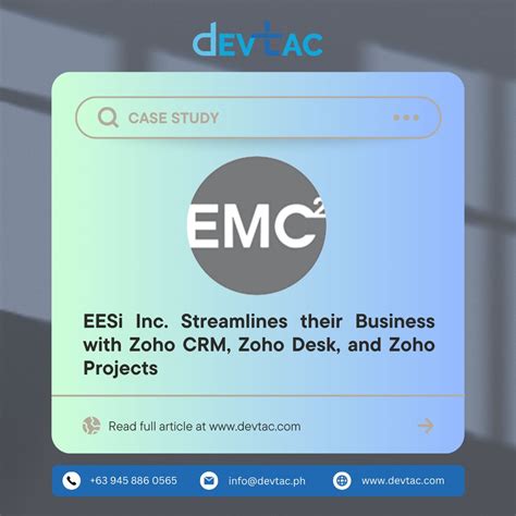 devtac on linkedin operationalexcellence zohosuccessstory