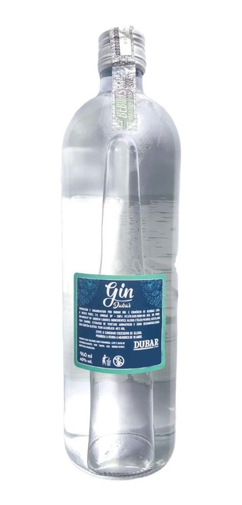 Gin London Dry Dubar Produzido Com 20 Botânicos Parcelamento Sem Juros
