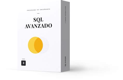 SQL Avanzado Programa de Enseñanza