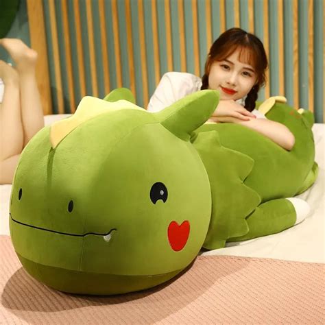 Cute Dinosaur Body Pillow Plushies Kore Kawaii