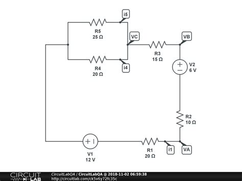 Trouble Working Out Values In Circuit Electronics Qanda Circuitlab
