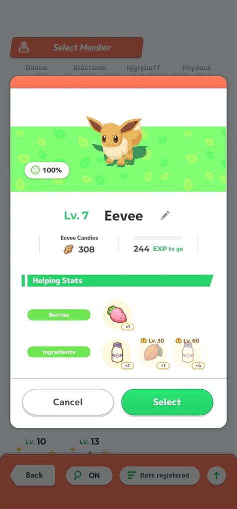 What Should This Eevee Evolve Into R Pokemonsleep